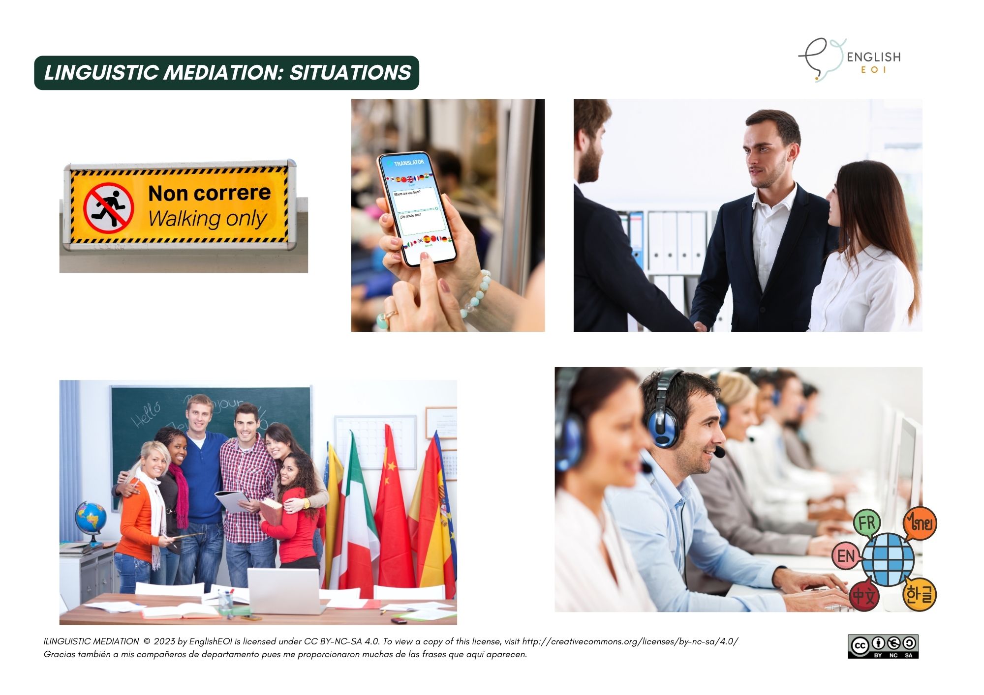 Introduction to Linguistic Mediation – Lesson – englisheoi